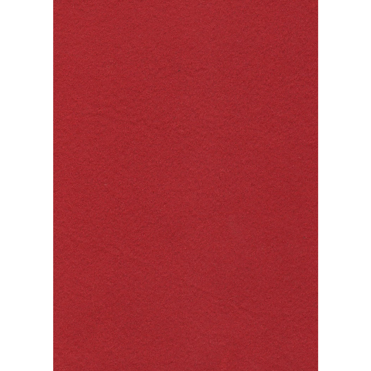 Red - Wool Felt Oversized Sheet - 20% Wool Blend - 1 12x18 inch Sheet