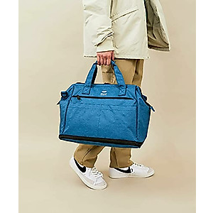 anello(アネロ) Women 2-Way Expansion Boston Bag, NVY