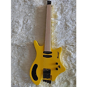 4 String Bass/ 6 String Lead Headless Fretless Bass Busuyi Guitar Right