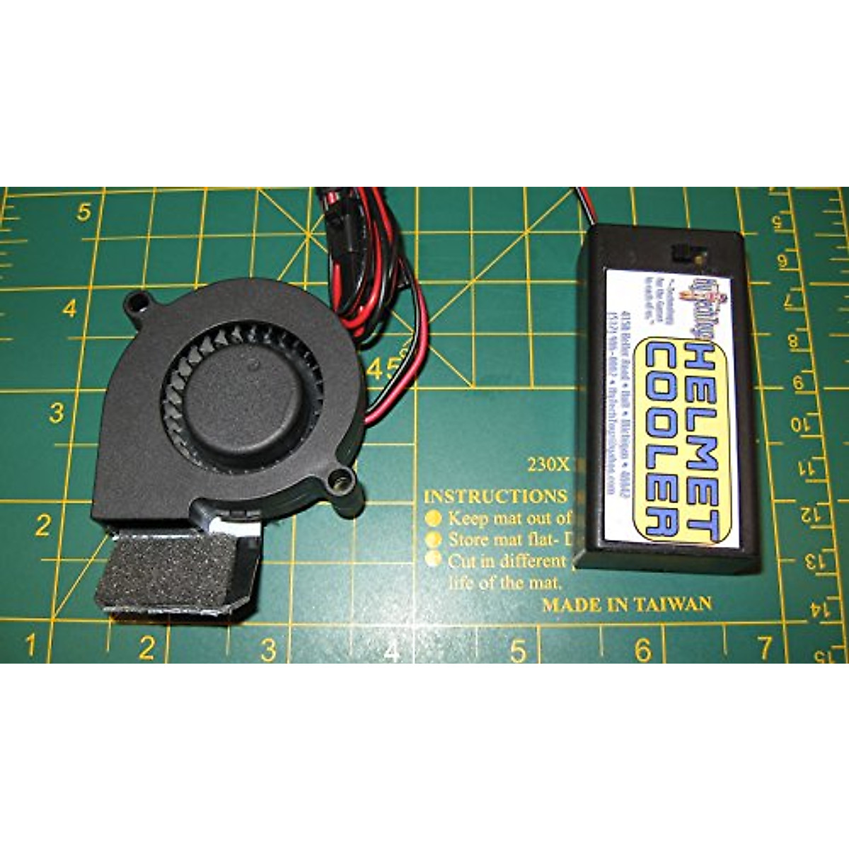 HYTECHTOYZ Helmet Cooling Fan for Welders OR Costumes