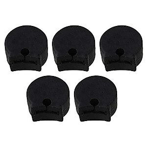 BQLZR Clarinet Thumb Rest Cushion Comfortable Rubber Clarinet Thumb Pad Clarinet Finger Pad Fit for Most Clarinet Pack of