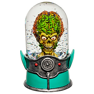 Spirit Halloween Mars Attacks Martian Snow Globe | Officially Licensed | Halloween Décor | Indoor Decor