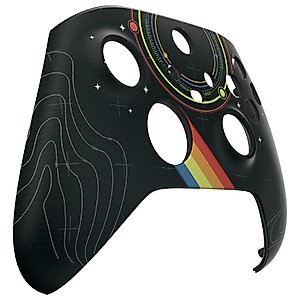 eXtremeRate Custom Shell for Xbox Series X & S Controller - Revitalize Your Controller - Stars Explorer Replacement Cover Front Housing Cover for Xbox Core Controller Wireless [Control NOT Included]