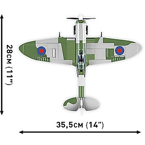 Cobi toys 342 Pcs 'Hc WWII /5725/ Supermarine Spitfire Mk.Vb