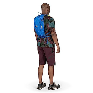 Osprey Siskin 8L Men's Biking Backpack with Hydraulics Reservoir, Obsidian Black