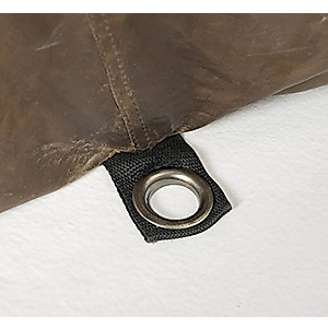 QUICK-SET Clam Traveler 6 x 6 Foot Portable Pop Up Outdoor Camping Gazebo Screen Tent 4 Sided Canopy Shelter with Ground Stakes and Carry Bag, Brown