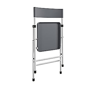 COSCO Kid's 3-Piece Activity Set with Folding Chairs, Cool Gray