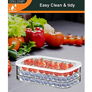 Deli Meat Container for Fridge,Lunch Meat Container for Refrigerator,Lunch Meat Cheese Container for Refrigerator,Stackable Food Storage Boxes With Lid Cold Cuts ,Salami,Bacon ,BPA Free,18.6oz 3 Pack