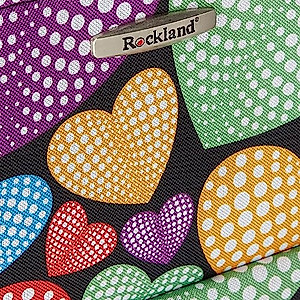 Rockland Jungle Softside Upright Luggage Set, Expandable, New Heart, 4-Piece (14/29/24/28)