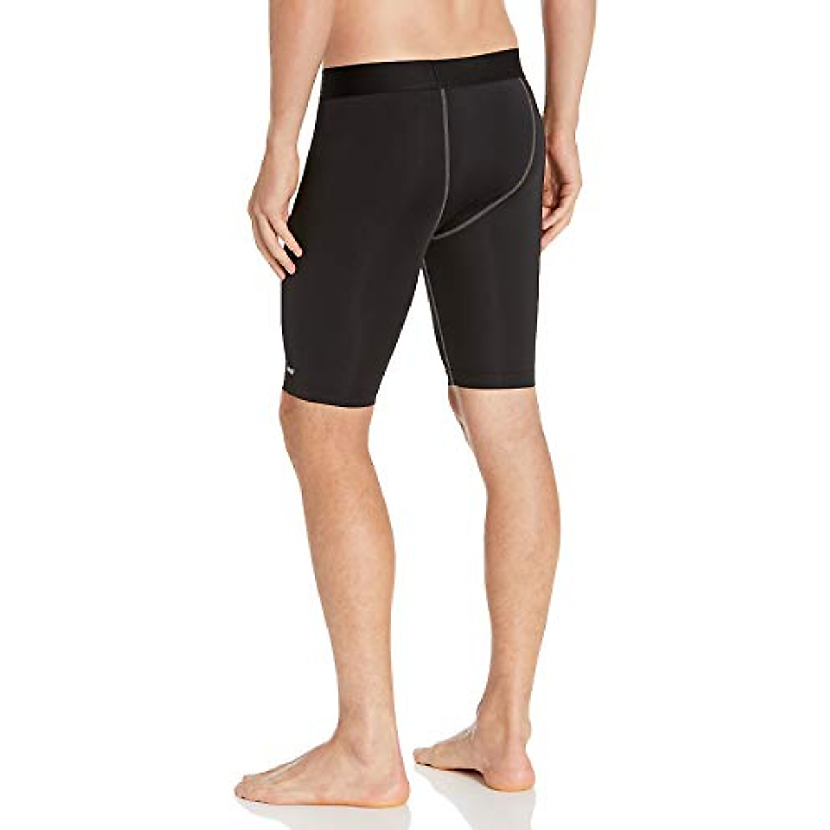 Amazon Essentials Men's Control Tech 9" Short, Black, Small