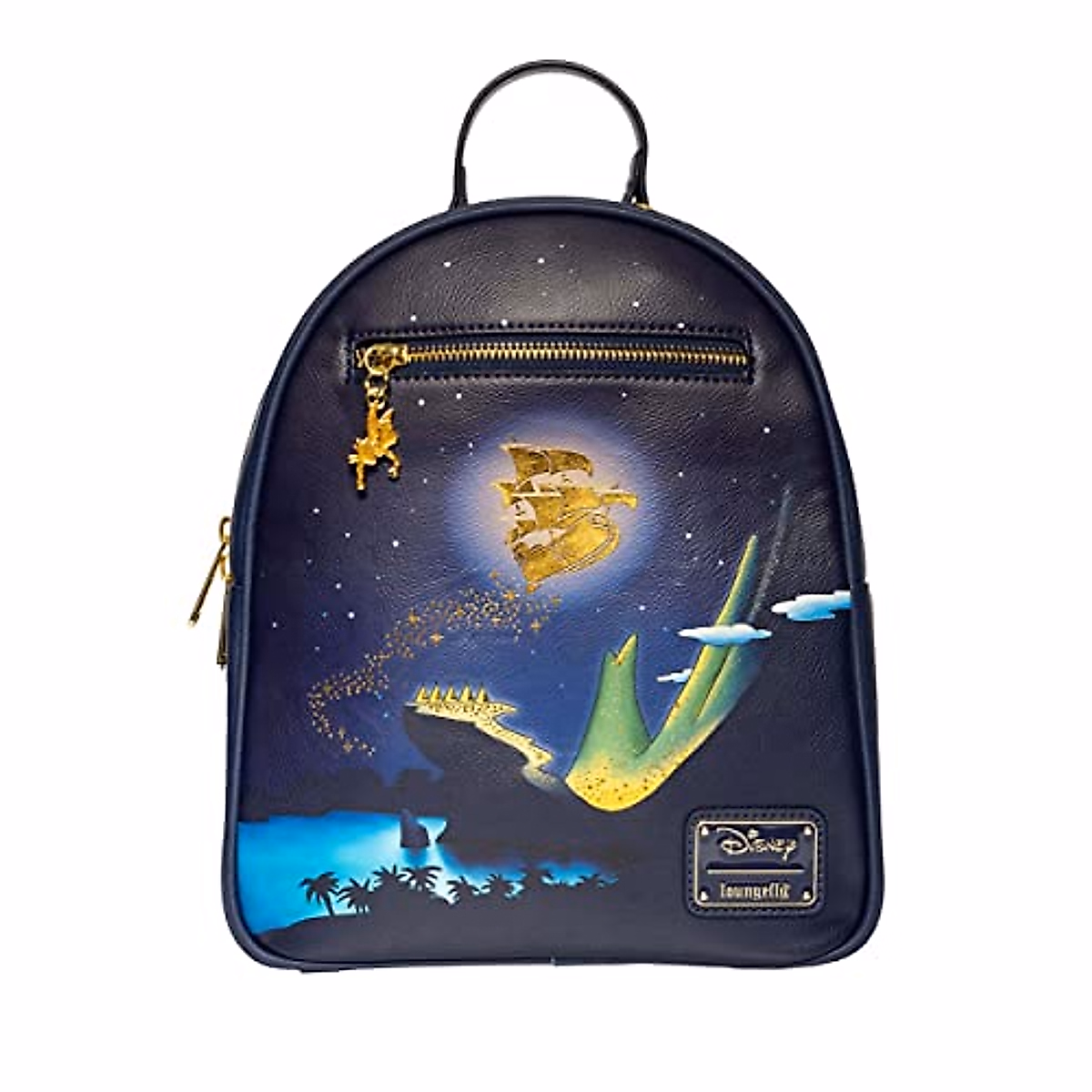 Loungefly Peter Pan Flying Jolly Roger Mini Backpack Standard