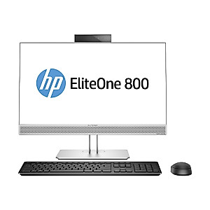 HP 1JF76UT#ABA EliteOne 800 G3 23.8" All-in-One PC - 8 GB RAM - 256 GB SSD - Intel HD Graphics - Black/Gray