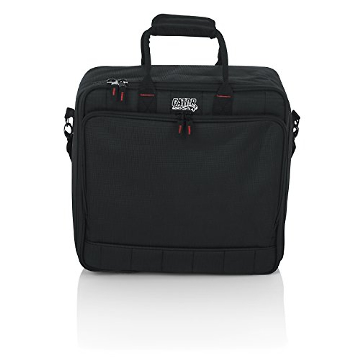 Gator Cases Padded Nylon Mixer/Gear Carry Bag with Removable Strap; 15.5" x 15" x 5.5" (G-MIXERBAG-1515),Black