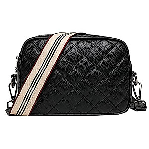 Pocadri Women's One Shoulder Bags Leather Satchels Fashion Crossbody Bag Medium Purse With Zipper