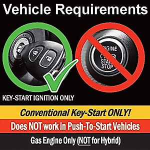 MPC Remote Start Kit for Jeep Wrangler 2007-2018 || 100% Plug n Play || Key-to-Start || Use Your OEM Key Fob || 15 Minute Install || USA Tech Support