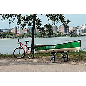 WIKE Kayak Canoe and Surf Cart - Includes Ultra Lite Smart Stick Tow Bar