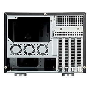 SilverStone Technology CS351 5-Bay SAS-12G / SATA-6G hot-swappable high Performance NAS Chassis, SST-CS351B