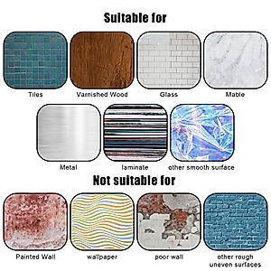 AIEX 15pcs Adhesive Wall Screws Hanging Nails, No-Drilling Waterproof Screw Free Stickers for Hanging No-Trace Heavy-Duty Adhesive Wall Mount Screw Hooks for Kitchen Bathroom Bedroom Living Room