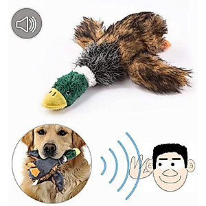 Duck Dog Toys for Aggressive Chew, Squeaky Dog Toy,Plush Puppy Dog Chew Toy for Small Medium Dogs