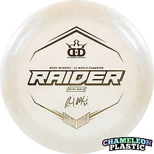 Dynamic Discs Limited Edition 2022 Team Series Ricky Wysocki Chameleon Lucid-X Raider Distance Driver Golf Disc [Colors Will Vary] - 173-176g