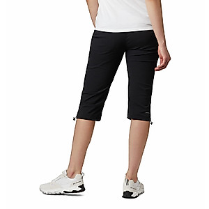 Columbia Women's Saturday Trail II Knee Pant, Water & Stain Resistant Black