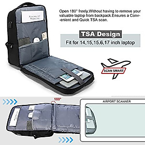 LOVEVOOK Laptop Backpack for Women Teacher Nurse Backpack Purse Computer Bag Work Travel Backpack Men Large Capacity Business Backpack with USB Charging Port