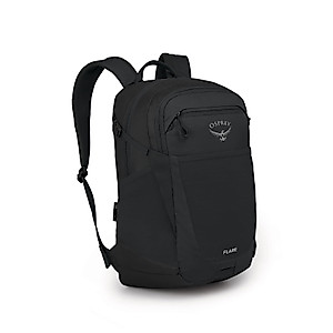 Osprey Flare Everyday Laptop Backpack, Black