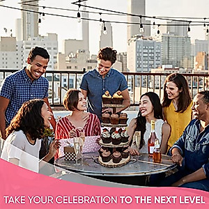 Southern Blessings Rustic Cupcake Stand - Rustic Cake Stand - Wedding Cake Stand - Rustic Wedding Decor - Wooden Cupcake Stand - Wood Cake Stand - Winnie The Pooh Baby Shower Decorations - Woodland