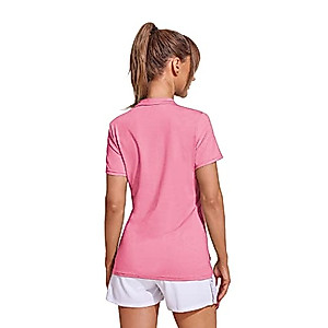 COOrun Women's Short Sleeve T-Shirt Quick Dry Athletic Running Workout Yoga Top Tee Tennis Shirts B_Peach Pink Large