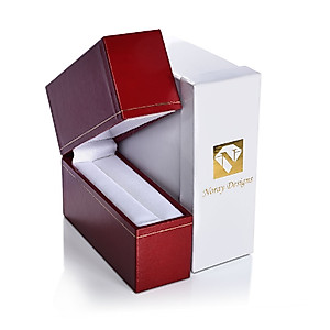 Noray Designs 14K White Gold Diamond (0.60 Ct, G-H Color, SI2-I1 Clarity) Zigzag Cuff Bangle