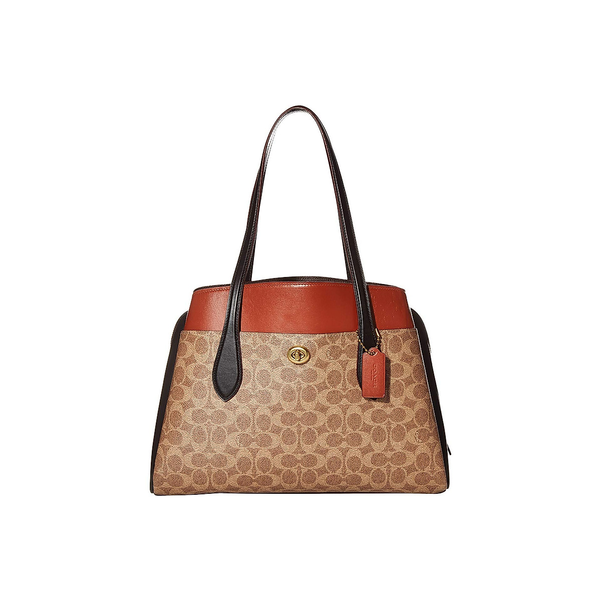 COACH Lora Carryall B4/Tan Rust One Size