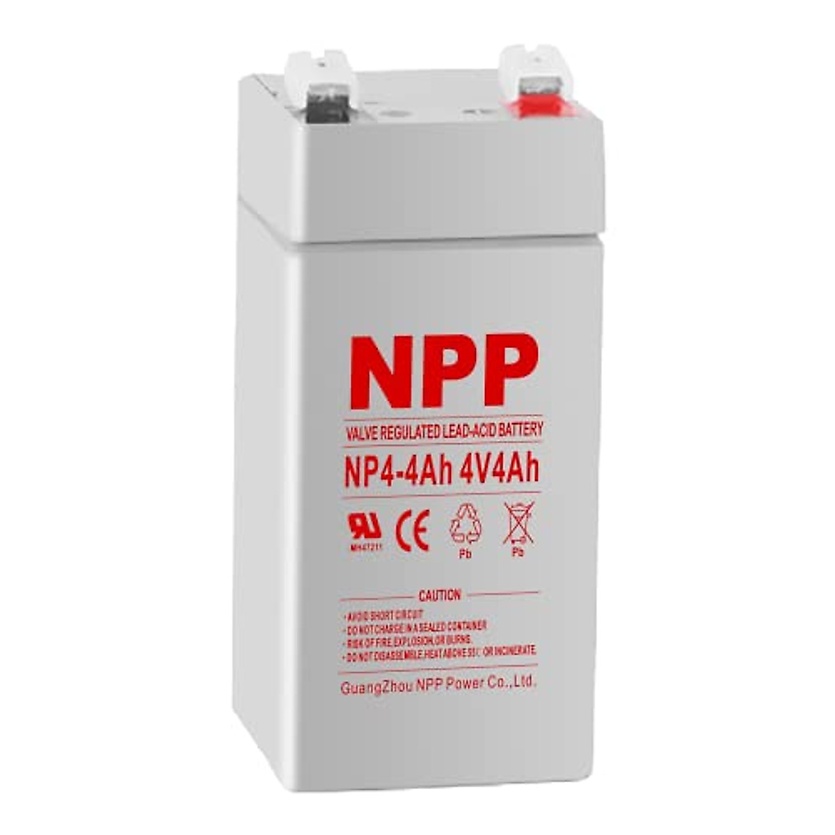 NP NP4-4Ah 4V 4Ah Electronic Scale, Attendance Machine, Security Alarm System, Instrument