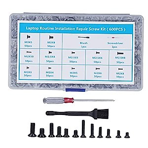 Computer Screw, Electronic Repair Screws fine Thread for Laptop