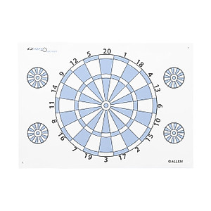 Allen Company Archery Dartboard Paper Target with Pins