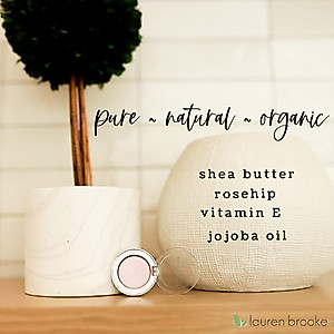 Lauren Brooke Cosmetiques Cream Eyeshadow | Natural Organic Eyeshadow, Richly Pigmented Eye Makeup, Creme Eyeshadow For Women (Fairy Wings (Shimmer))