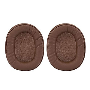 Oriolus EarPads Ear Cushions Replacement for Headphones Audio-Technica ATH-MSR7 ATH-M50X ATH-M20 ATH-M40 ATH-M40X SX1 Headphones (Brown)