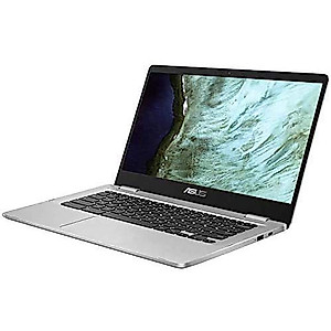 2019 Newest Asus Chromebook 15.6" Full HD Touchscreen 1080p, Intel N4200 Quad-Core Processor 2.5GHz, 4GB RAM, 64GB Storage, Brushed Aluminum Chassis