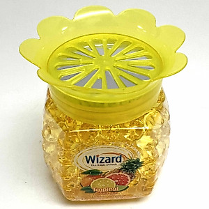 1 Wizard Tropical Citrus Scent Crystal Beads Air Freshener Home Fragrance Aroma 1 Wizard Tropical Citrus Scent Crystal Beads Air Freshener Home Fragrance Aroma Office Auto Aromatherapy Fresh Odor