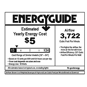 Hinkley Hampton 56" Indoor Smart Ceiling Fan with Remote - Integrated LED Lighting, Linen Drum Shade with Sophisticated Metallic Accents, Heritage Brass