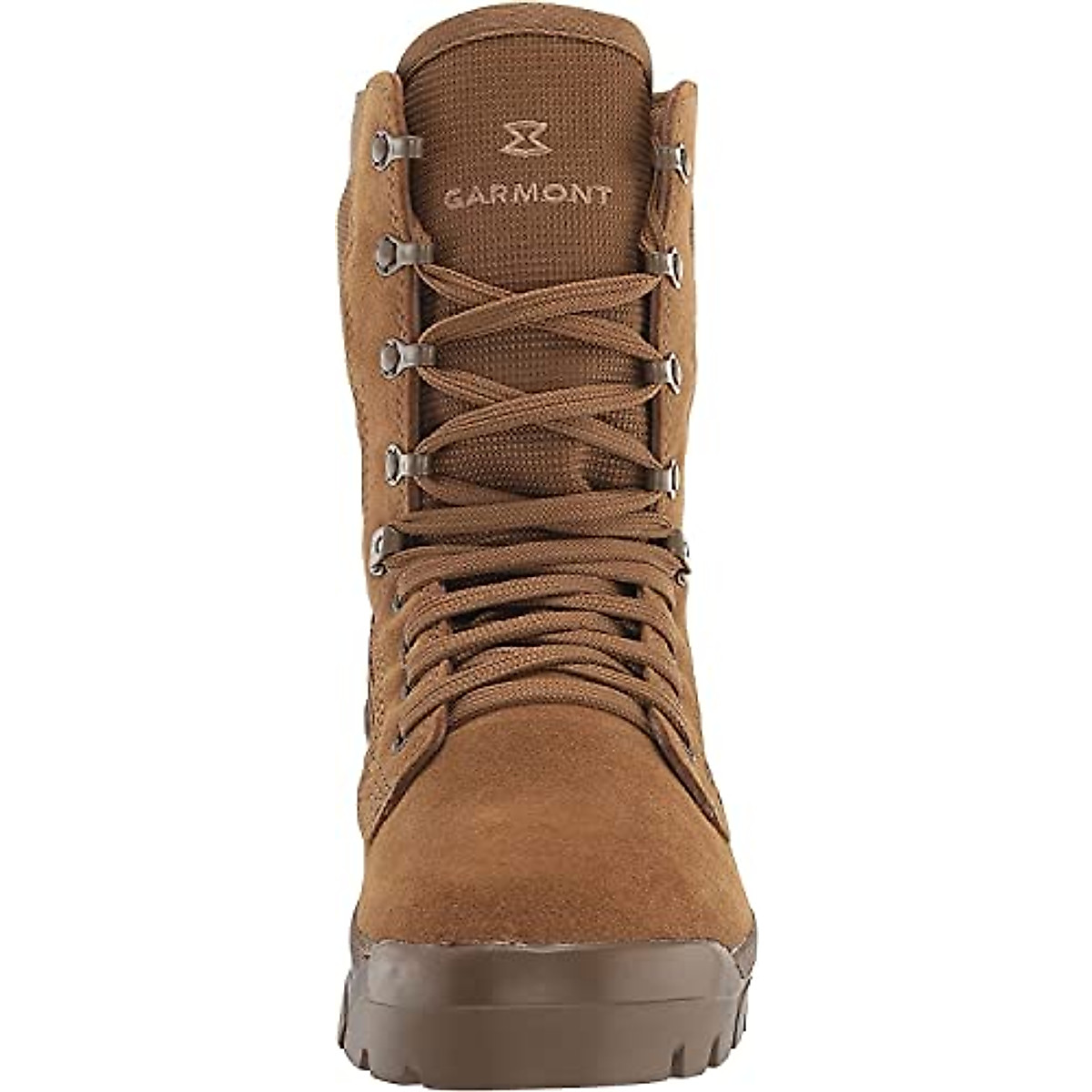 GARMONT TACTICAL T8 Bifida Military Combat Boots for Men and Women, Army, Air Force, AR670-1 Compliant Footwear, Suede Leather, Multi-Terrain Shoes, Coyote, Size 10.5