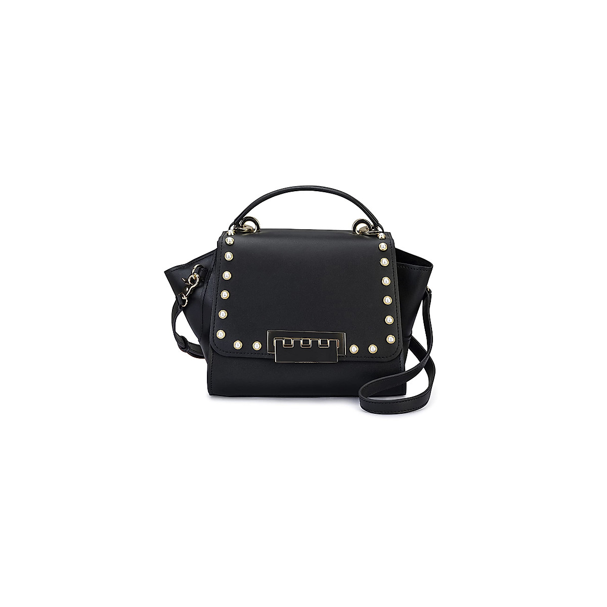 ZAC Zac Posen Eartha Top Handle Crossbody Bag, Black