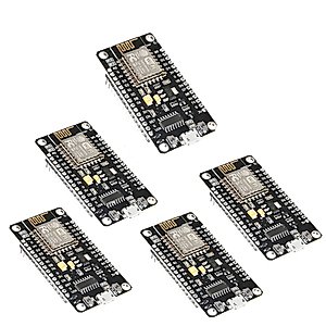 5pcs ESP8266 WiFi Development Module, MELIFE CH340 Serial Wireless Module NodeMcu Lua 4M WiFi WLAN Internet New Version Development Board.