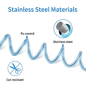 Reflective Anti Lost Wrist Link, Toddler Safety Leash with Key Lock, Safety Wrist Leash for Toddlers, Babies & Kids 8.2 feet