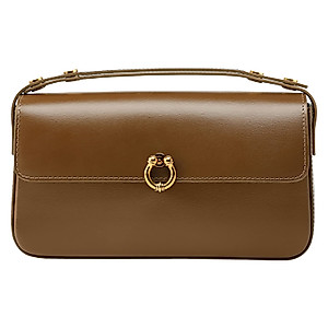 C.Paravano Shoulder Bag | Crossbody Bag | Tote Bag| Tote Crossbody Bags | Leather Handbags | Shoulder Handbags | Clutch Handbag | Leather Shoulder Bag | Crossbody Handbags| Brown Handbags