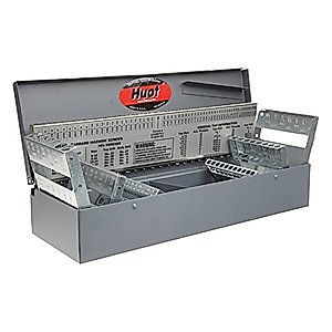 Huot Drill Bit Case, Jobber Length, Steel