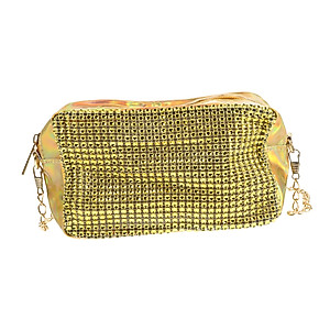 SHERCHPRY Bag Stylish Body Single with Storage Strap Sequined Camera Small Pouch Girls One-shoulder Portable Cross Cross-body Chain Accessory Exquisite Women Single-shoulder Outdoor Girl