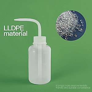 Piutouyar 2Pcs Plastic Wash Bottle 150ml Plant Squeeze Bottle, Wash Squirt Bottle, Succulent Watering Can for Indoor Plants Flower (5oz)