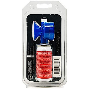 Air Horn Can for Boating & Safety Very Loud Canned Boat Accessories Hand Held Fog Mini Marine Air Horn for Boat Can and Blow Horn or Small Compressed Horn Refills 1.4oz