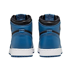 Jordan Youth Air 1 Retro High OG GS 575441 404 Dark Marina Blue - Size 5.5Y