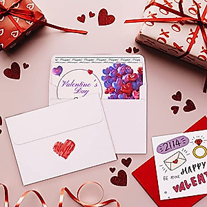 Eupako White Blank Cards with A7 Envelopes 100 Pack, 5x7" Heavyweight Folded Cardstock and 5.25x7.25" Envelopes Self Seal for Greeting Cards, Invitations, Wedding, Baby Shower, Birthday